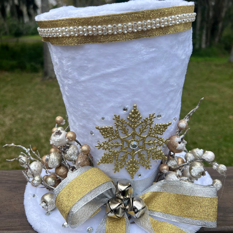 Top Hat Tree Topper - Etsy