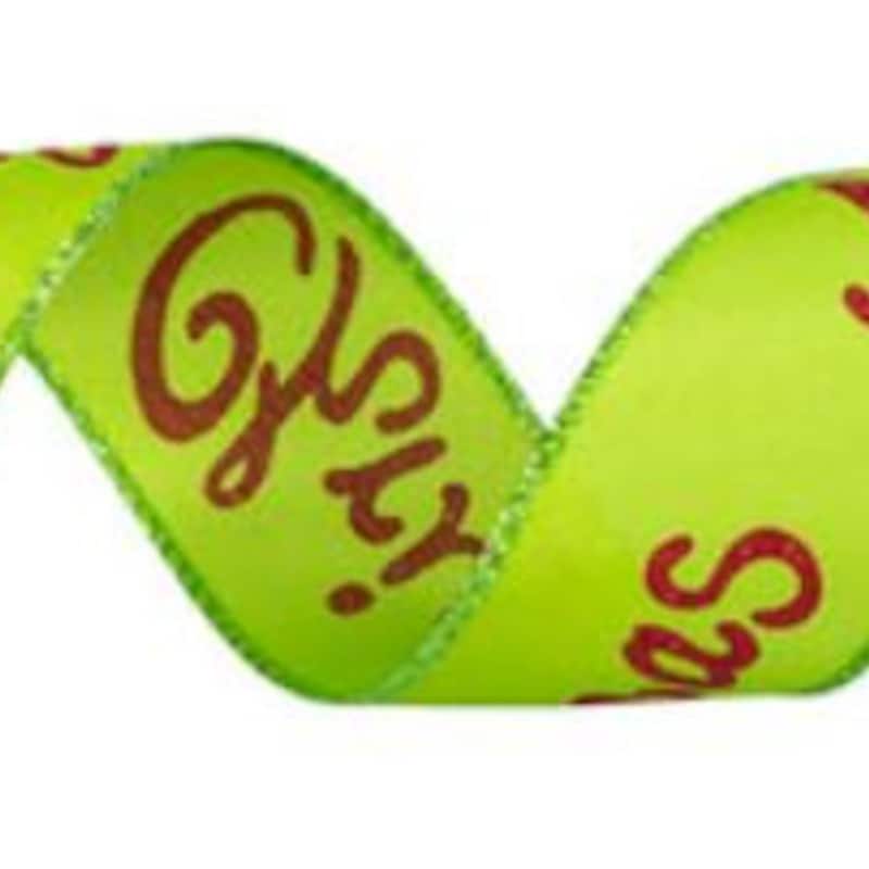 Grinch Ribbon - Etsy