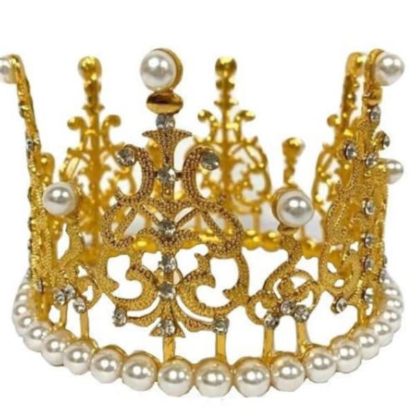 Pearl Crown - Etsy