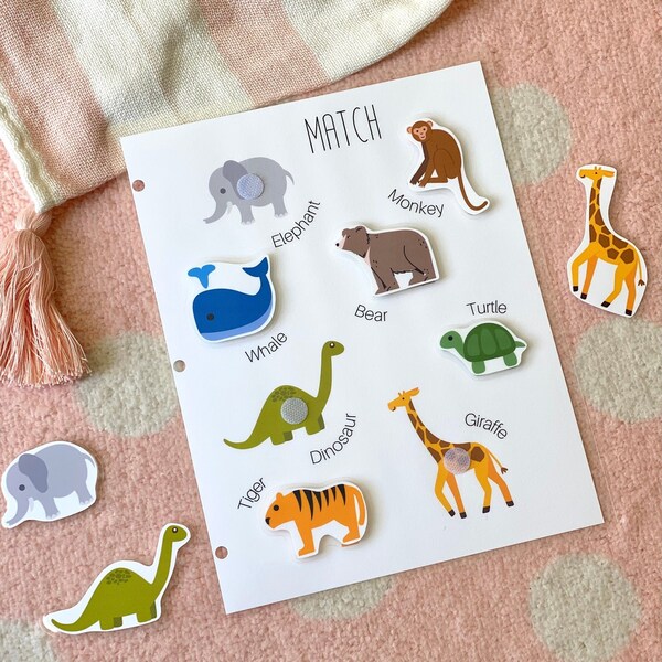 Toddler Quiet Book - Etsy