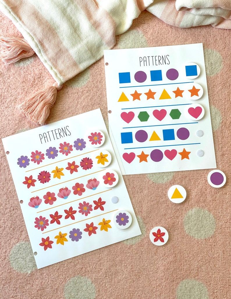 Printable Toddler Busy Book, Busy Binder, Busy Book, Learning Binder ...