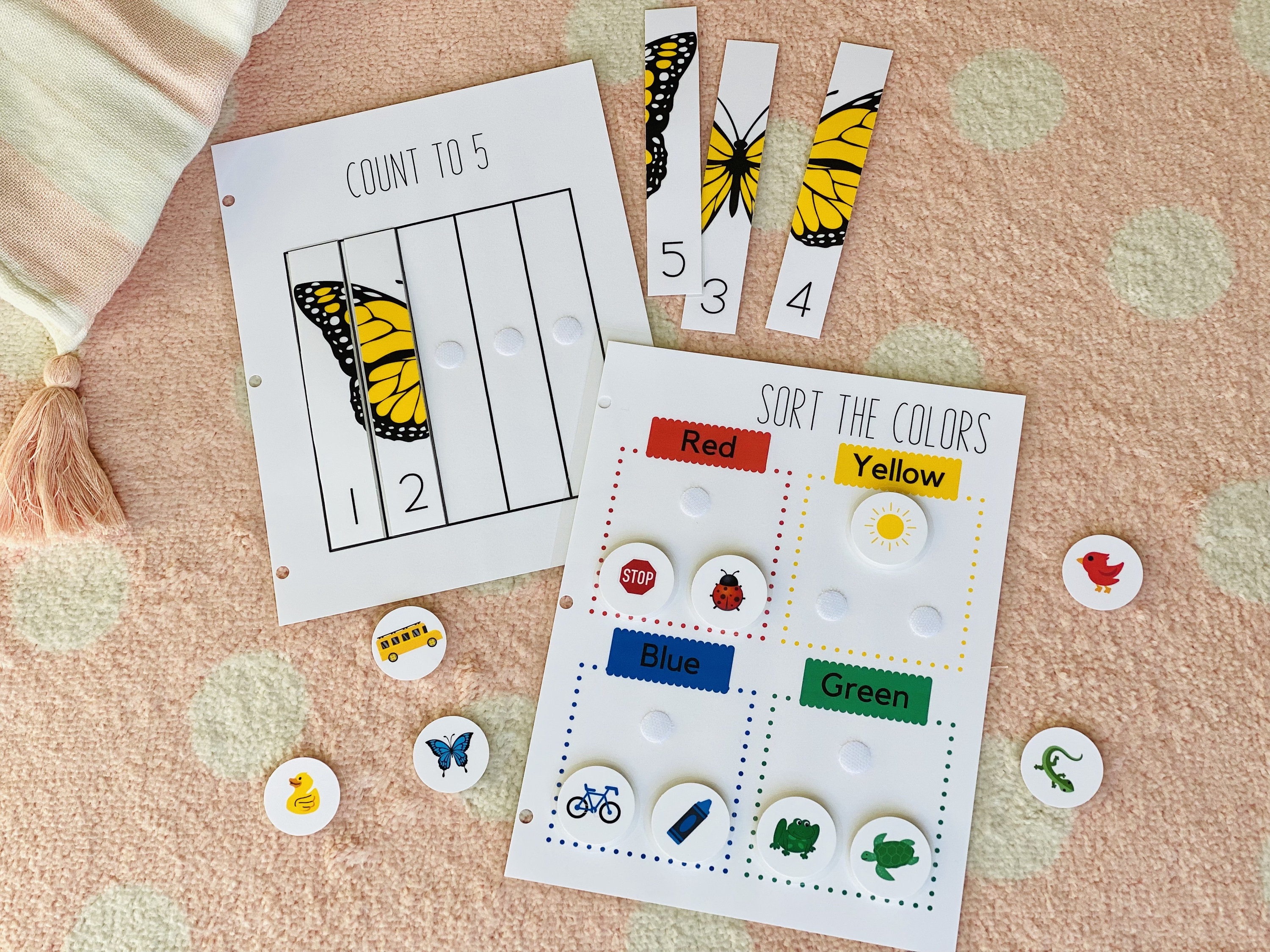 Busy Book, Busy Book Printable, Toddler Busy Book, Learning Book ...