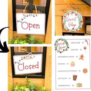 Christmas Sweet Shop Dramatic Play, Restaurant Dramatic Play, Pretend ...