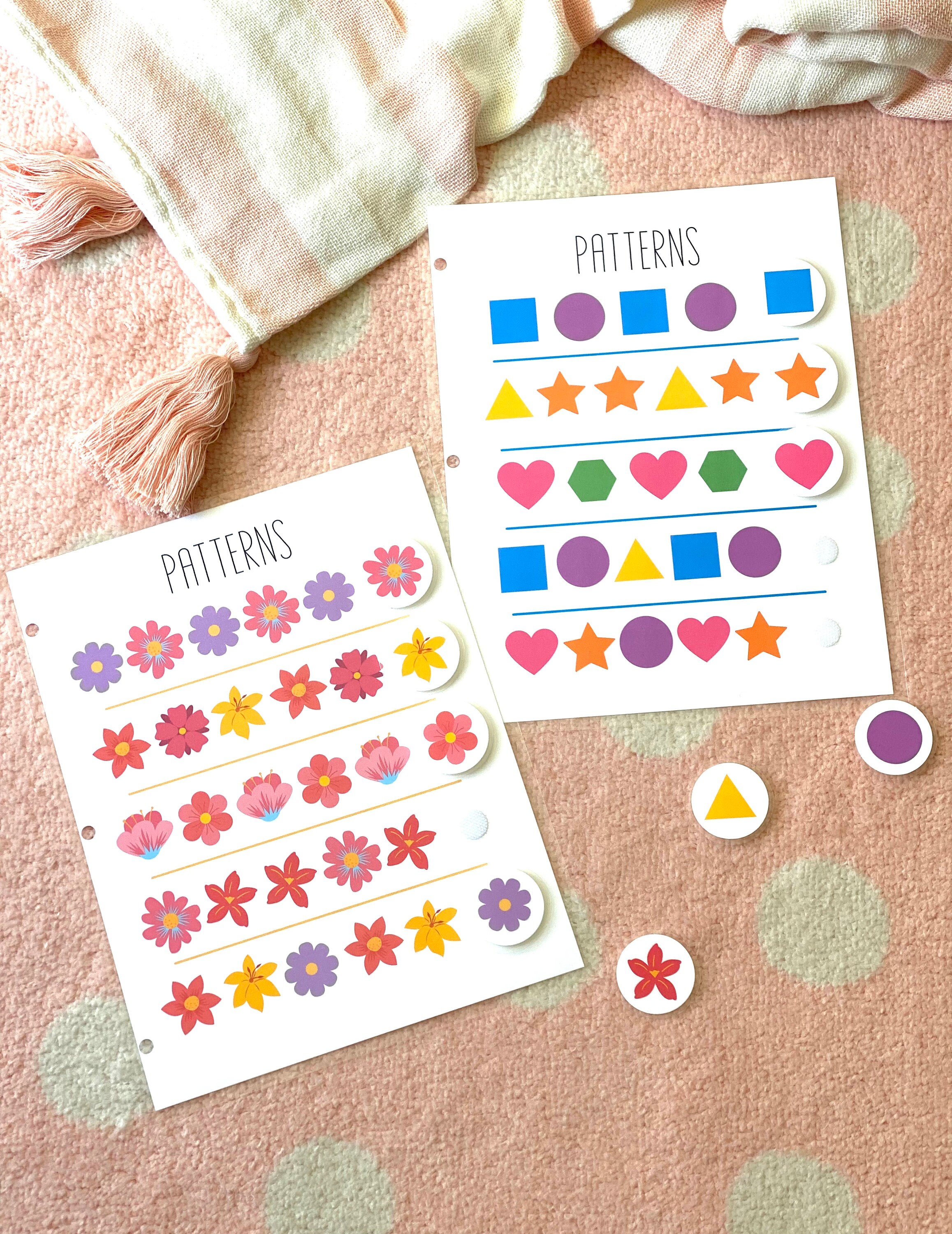 Printable DIY Toddler Busy Book Quiet Book Learning Binder - Etsy Canada