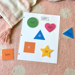 Buy Printable DIY Toddler Binder Book, Learning Book, Busy Book ...