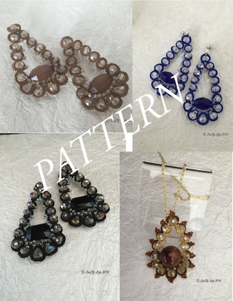 Tatting Pattern And Step By Step Tutorial Daisy Pdf Instant Download