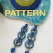 Tatting Pattern and Step- By- Step Tutorial "blue Loops" PDF Instant ...