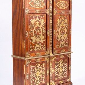 Dollhouse Miniature ~ Incredible Wardrobe With Brass by Rohit Khanna of ...