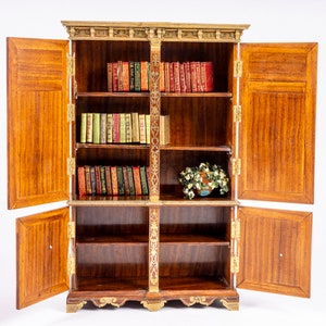 Dollhouse Miniature ~ Incredible Wardrobe With Brass by Rohit Khanna of ...