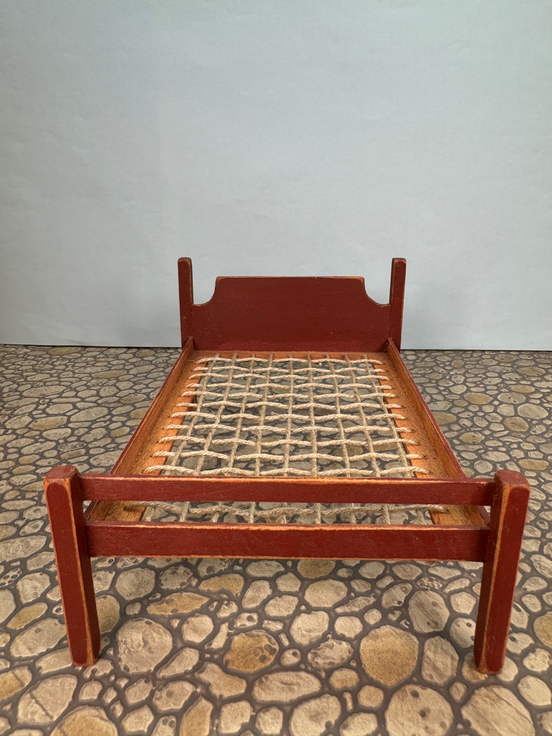 Dollhouse Miniature ~ Vintage Artisan Bearly Big Enough 2004 Handmade ...