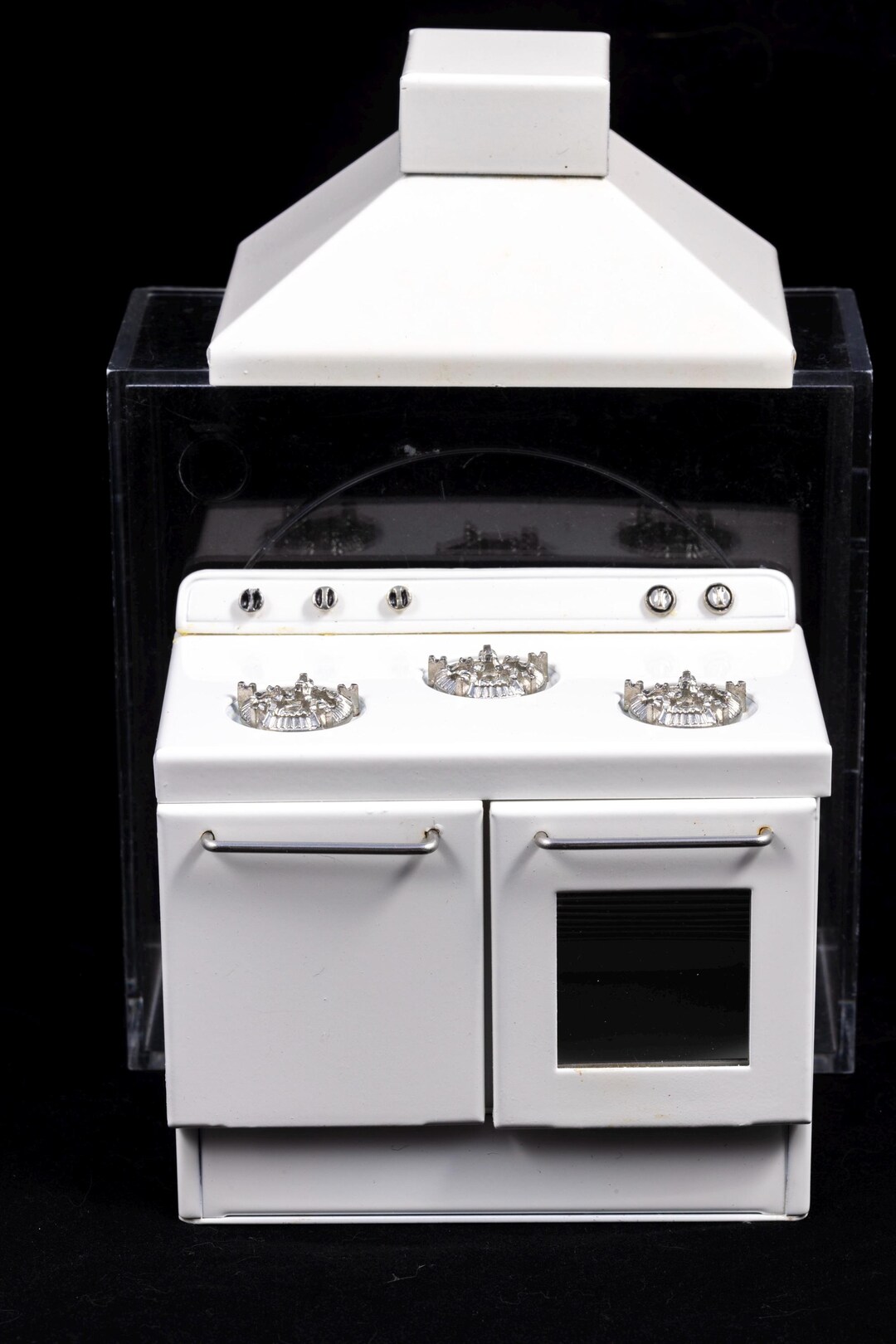 Dollhouse Miniature ~ White Gourmet Stove With Range or Hood by TYA ...