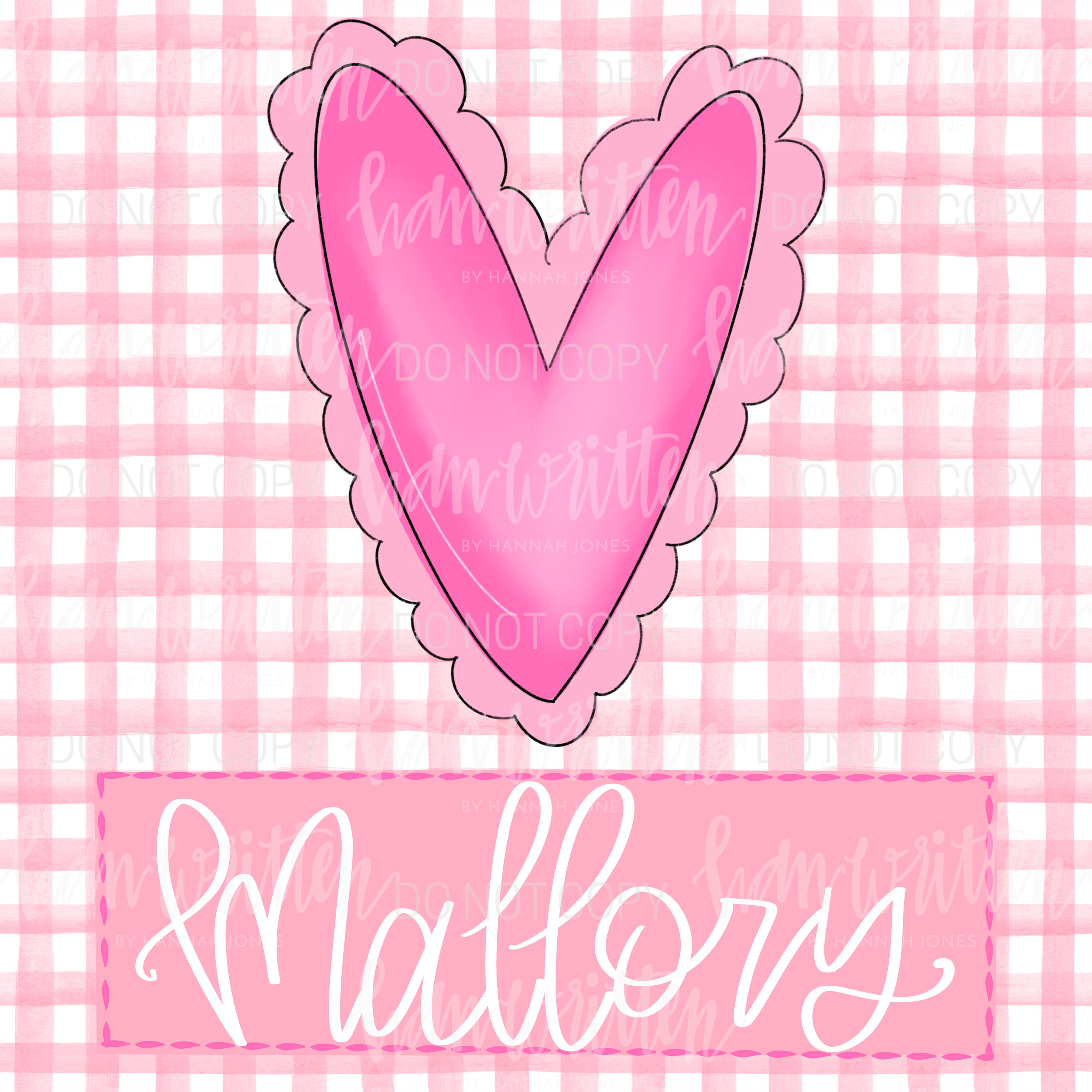 Cute Girly Heart | Faux Appliqué Heart Design | Valentines Png | Girly ...