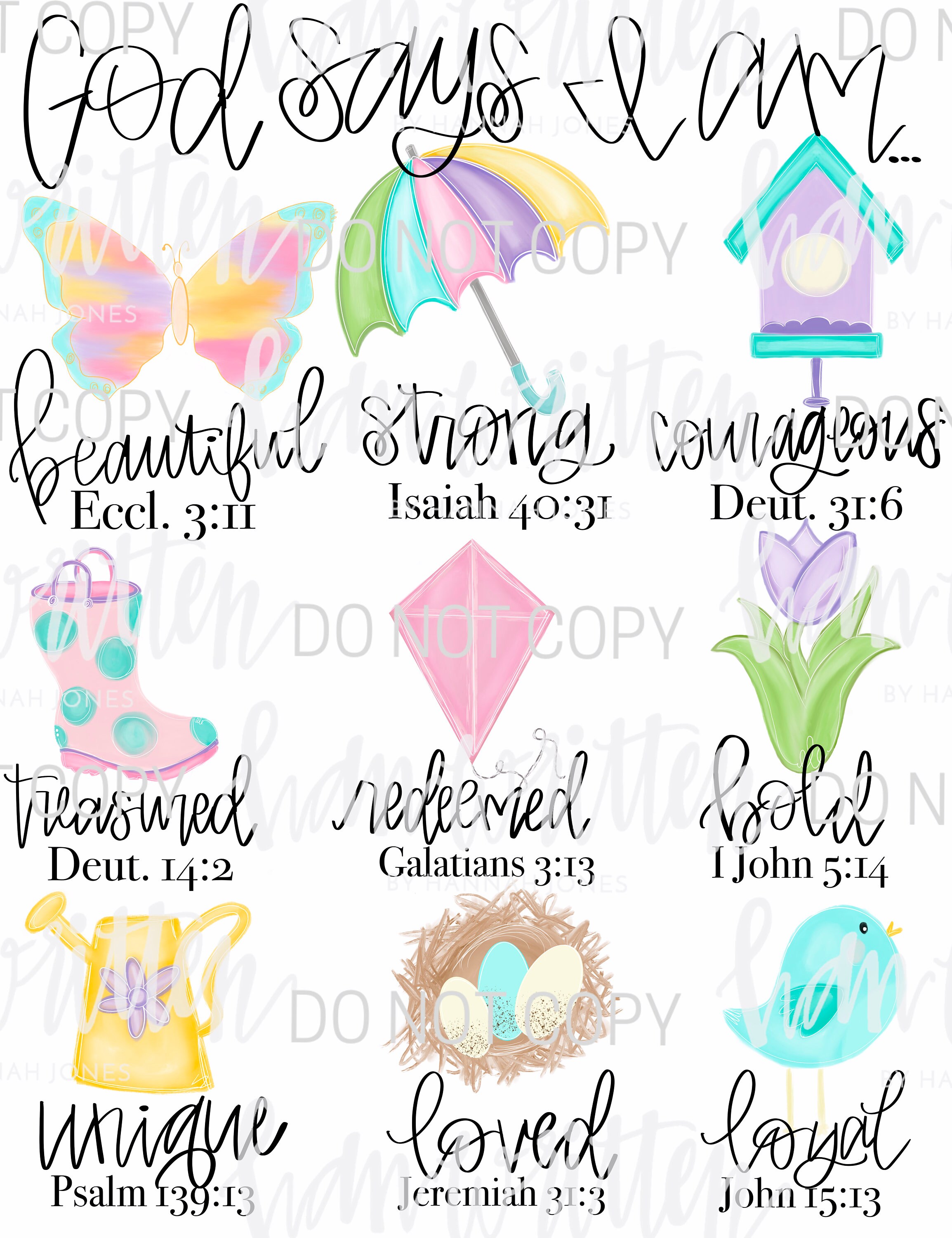 God Says I Am God Says I Am Spring God Says I Am Easter Png Design ...