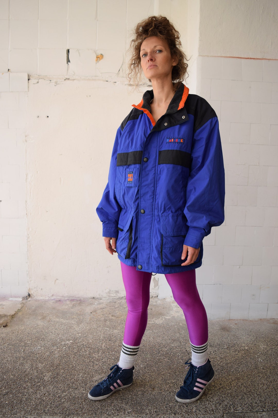 Blue SAIL & SKI Winter Jacket, Winter Wear, Weatherproof Snow Suit ...