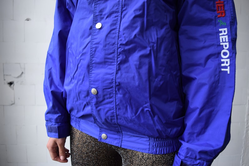 Purple WEATHER REPORT Jacket Waterproof Jacket Women's - Etsy