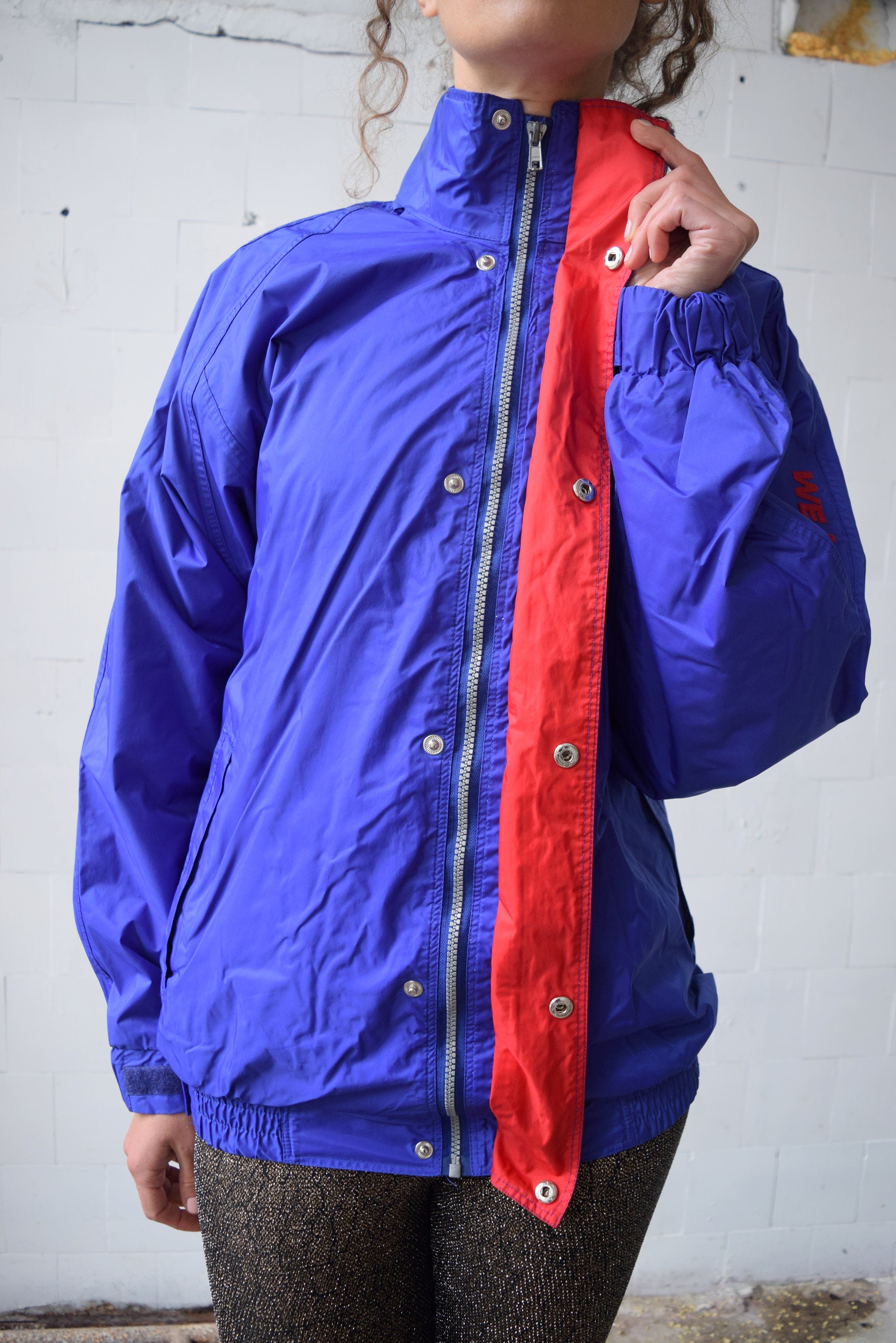 Purple WEATHER REPORT Jacket Waterproof Jacket Women's | Etsy