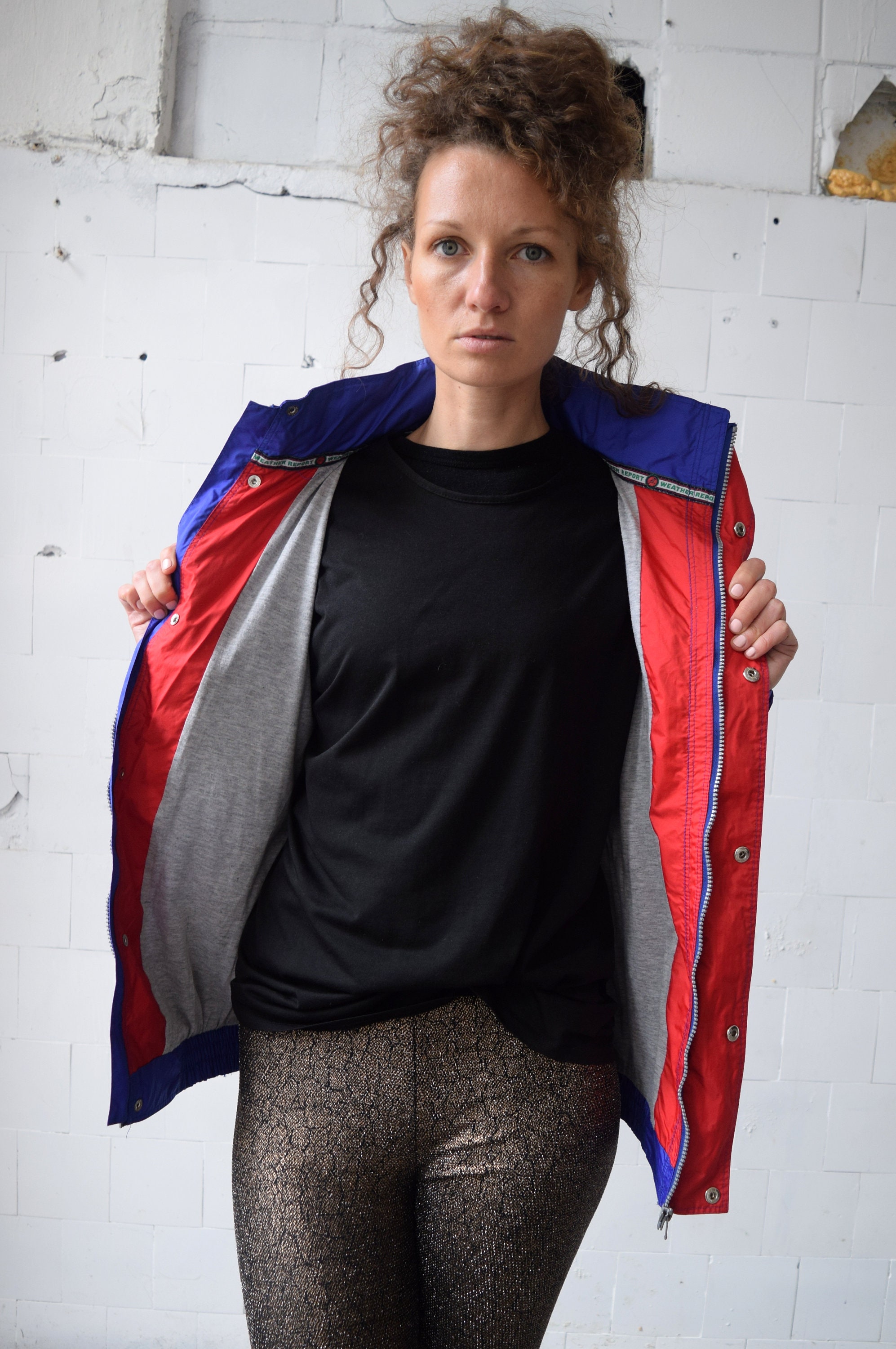 Purple WEATHER REPORT Jacket Waterproof Jacket Women's - Etsy