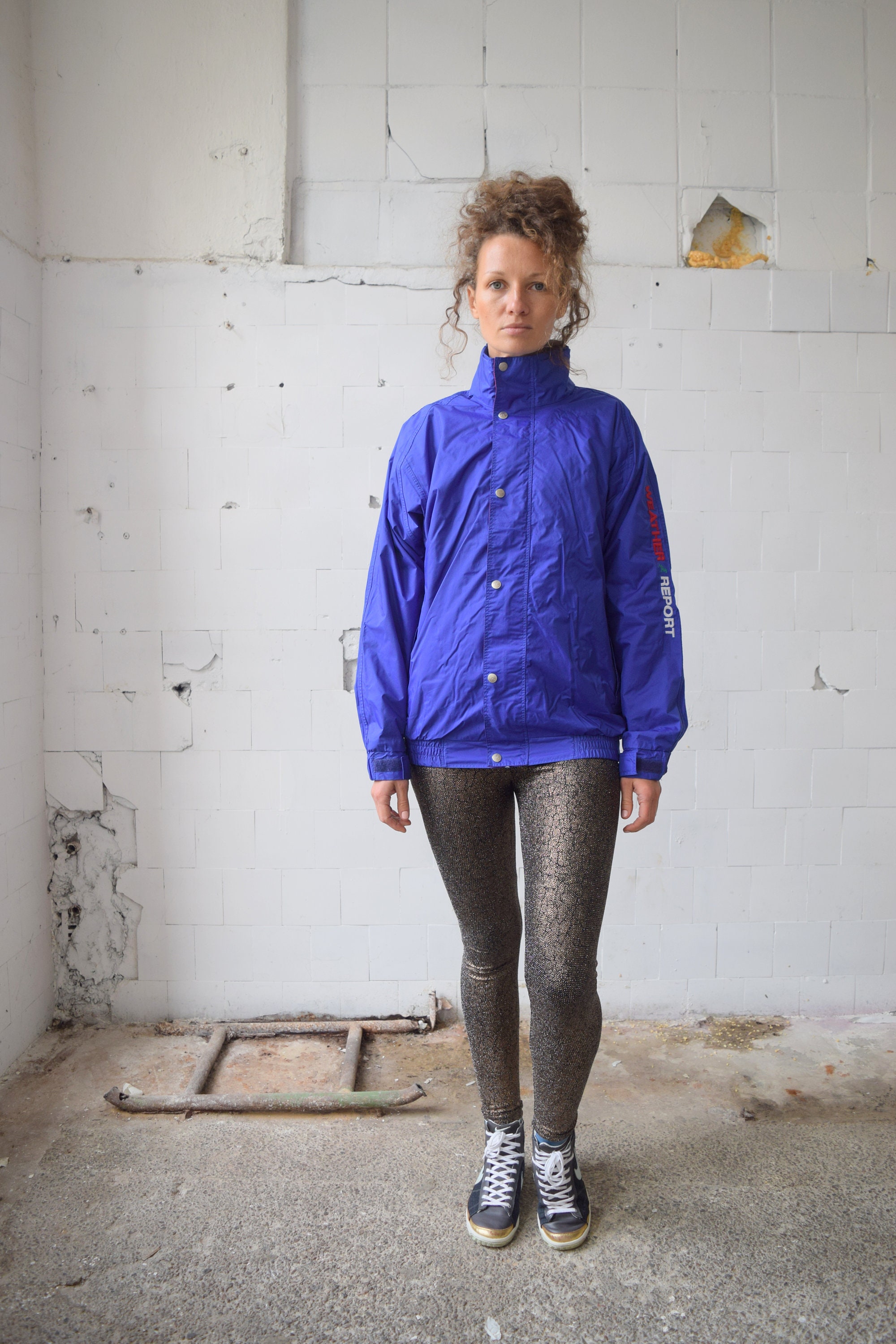 Purple WEATHER REPORT Jacket Waterproof Jacket Women's | Etsy