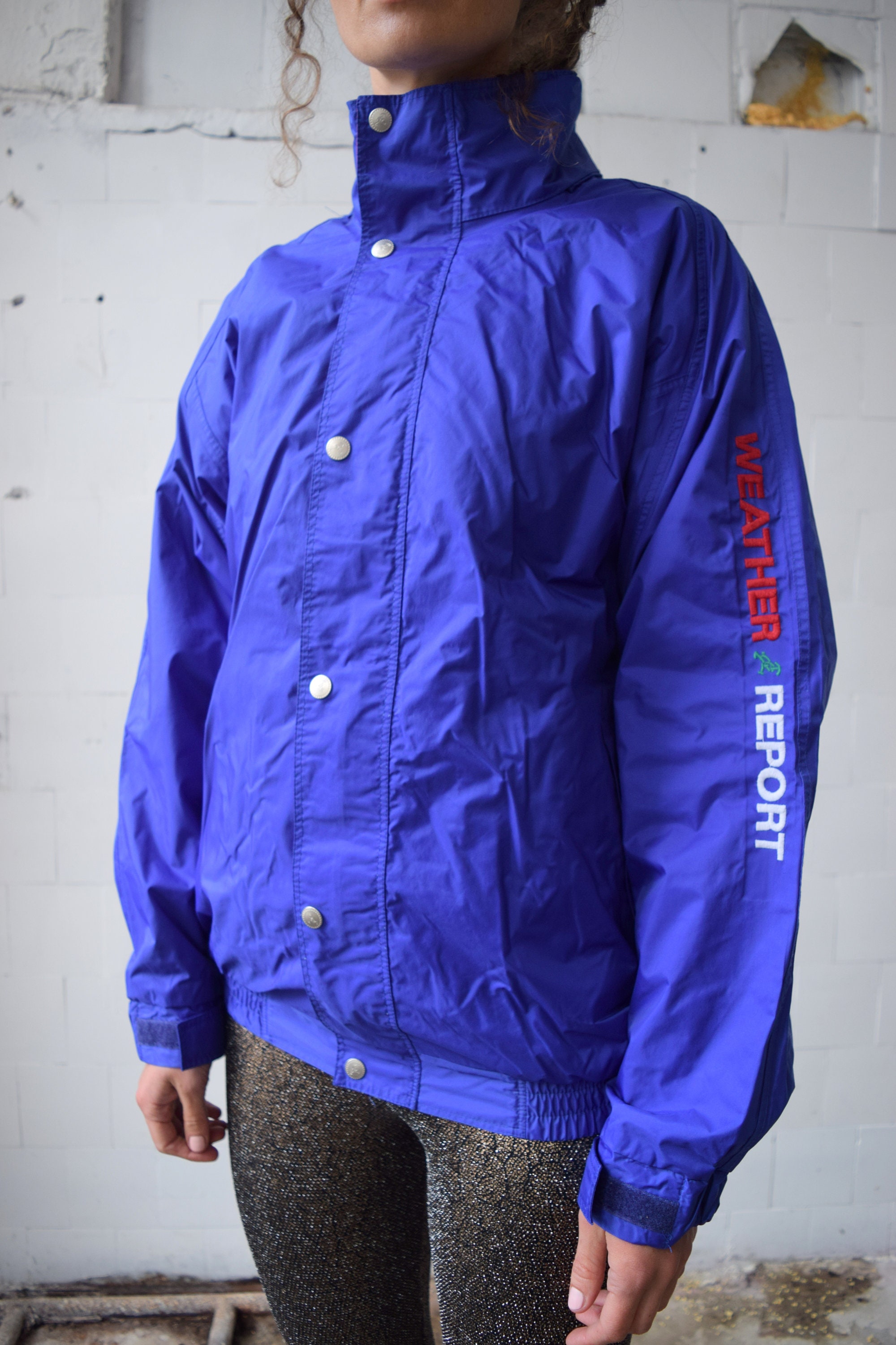 Purple WEATHER REPORT Jacket Waterproof Jacket Women's | Etsy