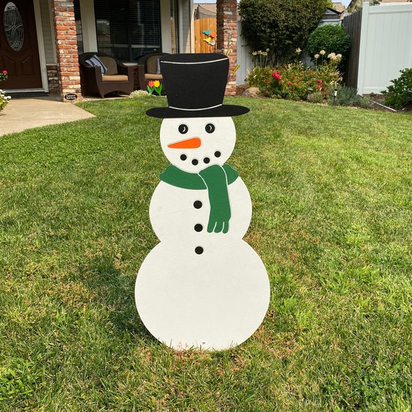Pallet Snowman - Etsy