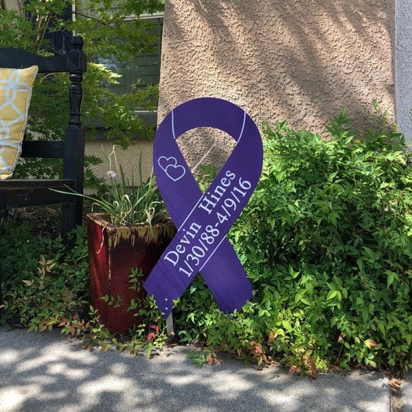 Overdose Awareness Ribbon - Etsy