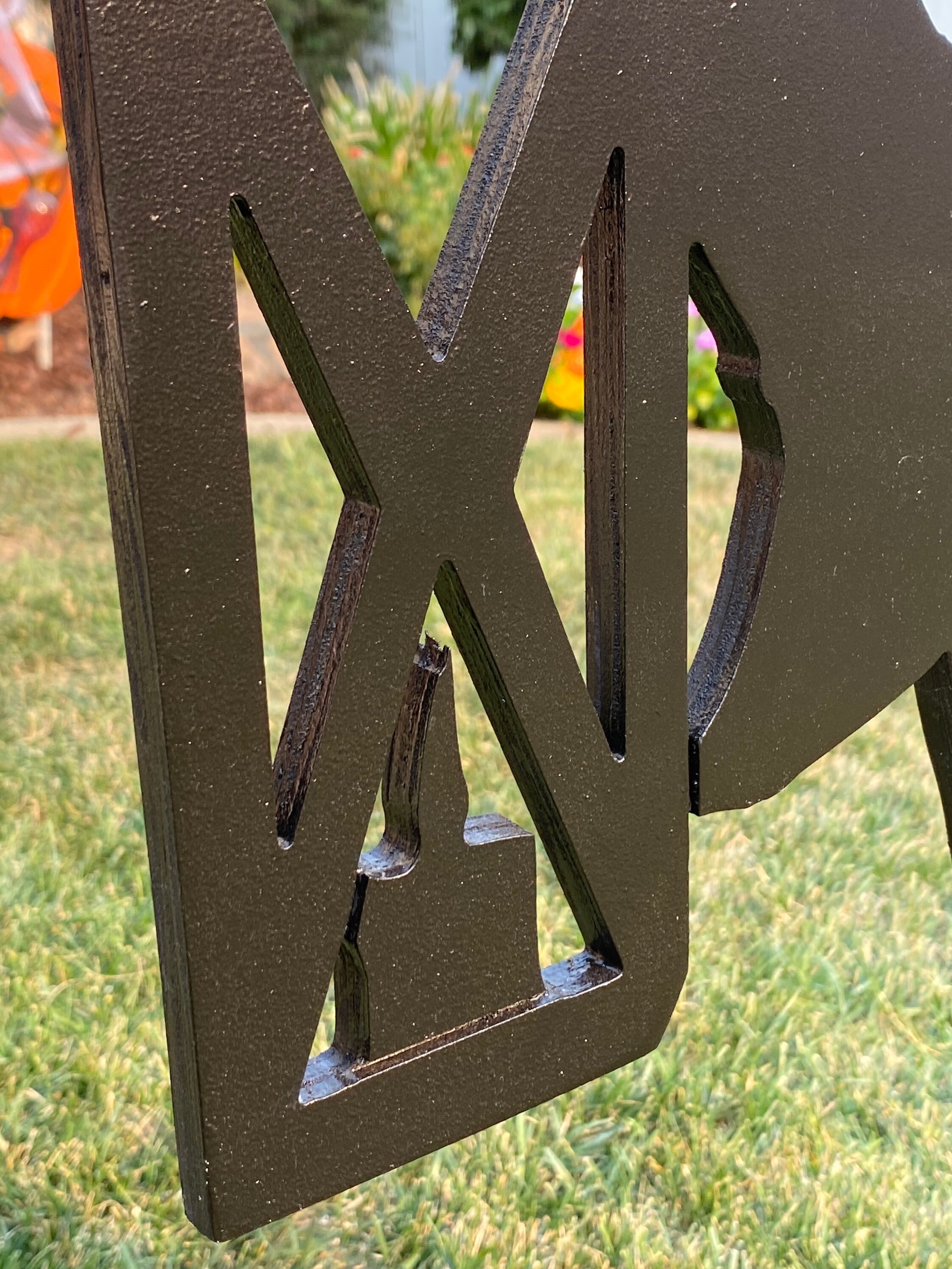 Witch Silhouette Wicked Yard Decoration Engraved Wood Sign, Halloween ...