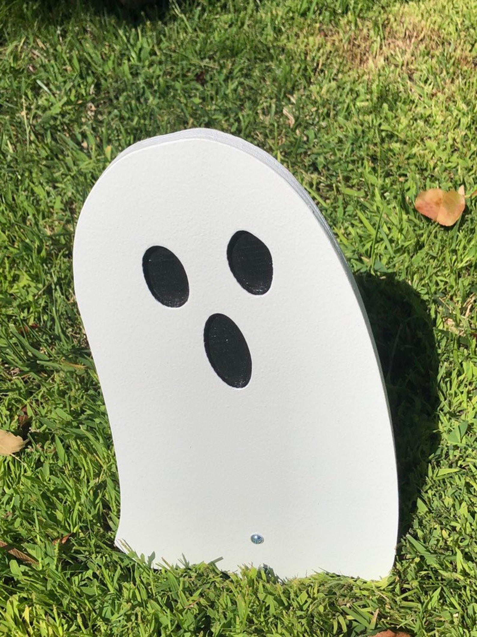 Ghost Walkway Sign Halloween Wood Engraved Yard Art Fall Decor | Etsy