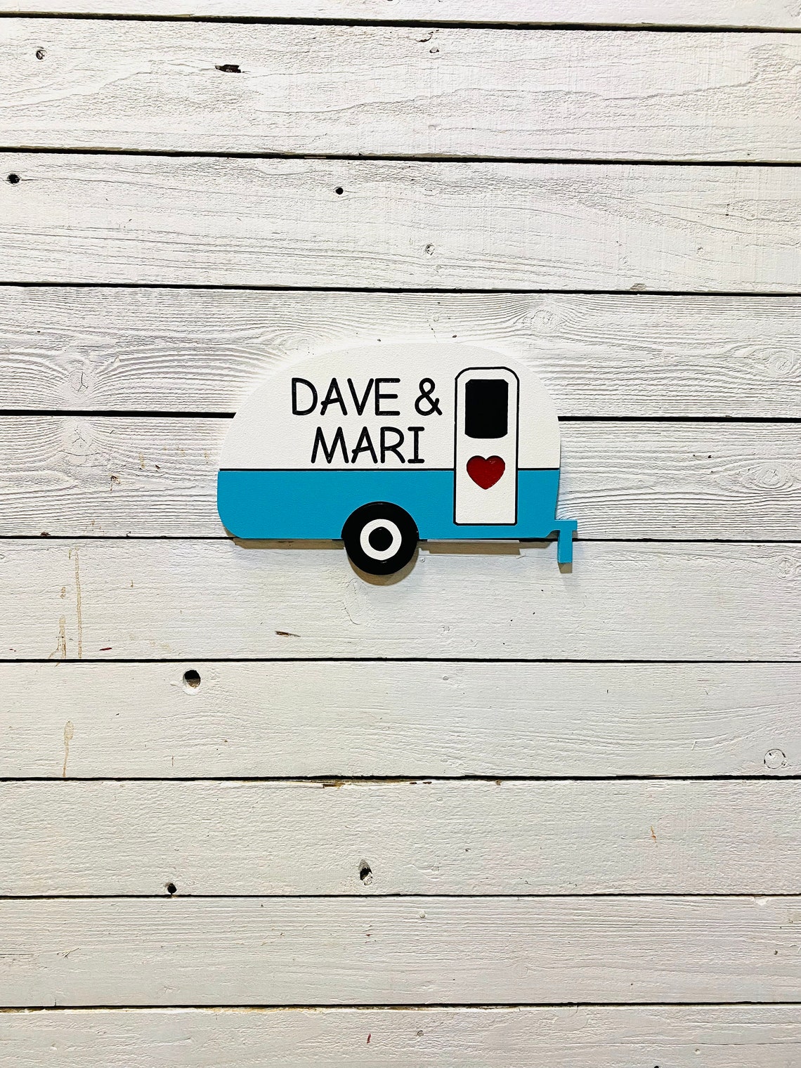 Retro Camping Trailer Sign Wood Camping Decoration - Etsy