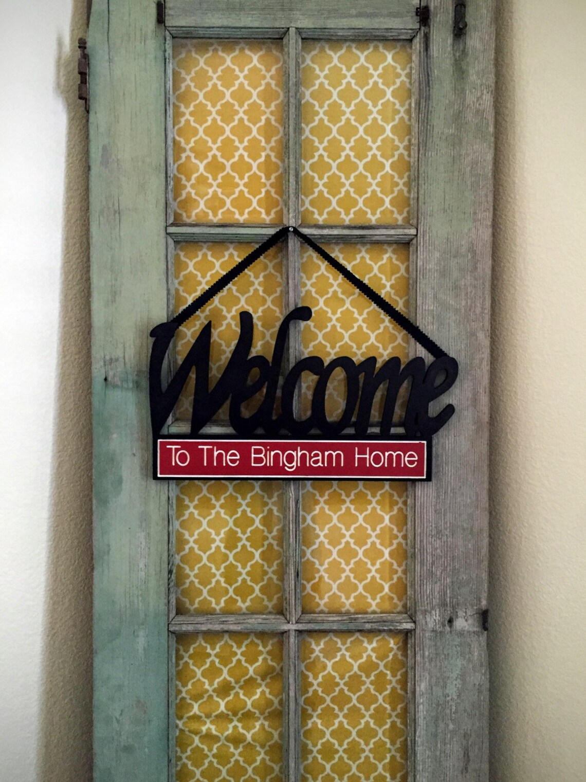 Welcome Sign Engraved and Personalized - Etsy