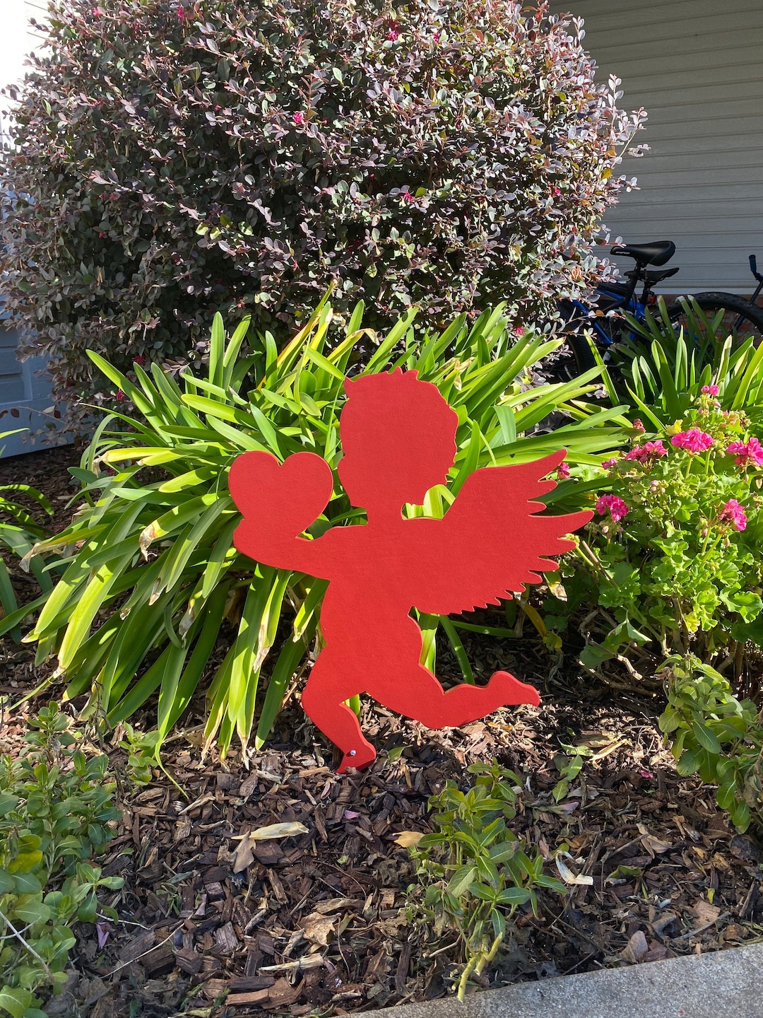 Cupid Wood Cutout for Valentine's Day, Hanging Sign or Yard Art - Etsy