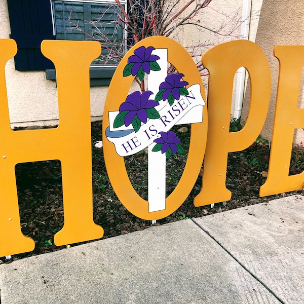 Easter Yard Signs - Etsy