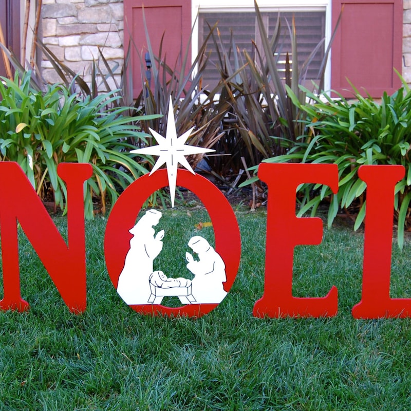 Noel Sign - Etsy
