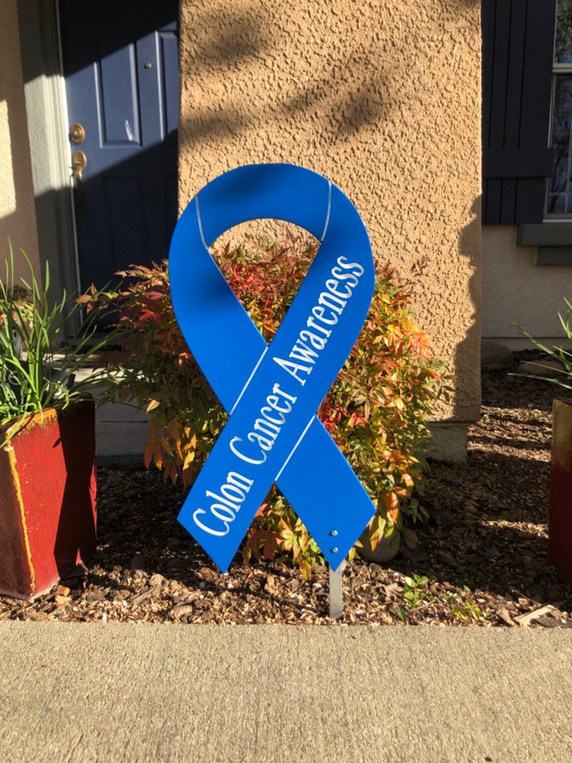 Ribbon for A Cause Colon Cancer Awareness | Etsy