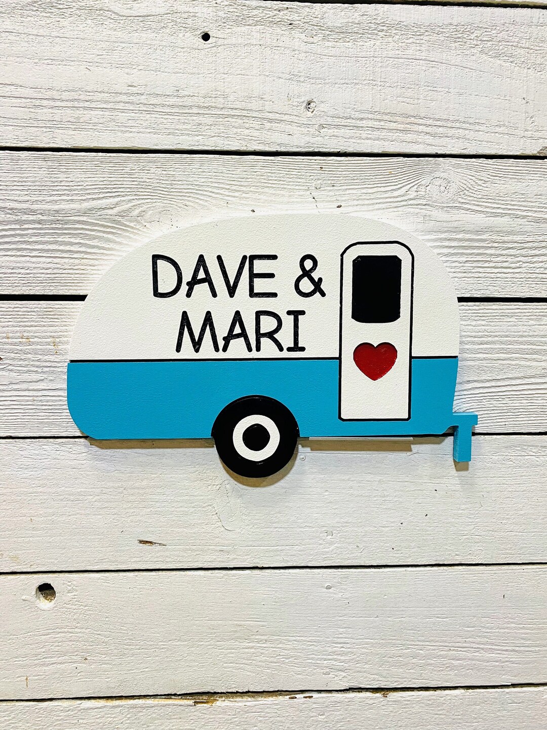Retro Camping Trailer Sign Wood Camping Decoration Personalized - Etsy