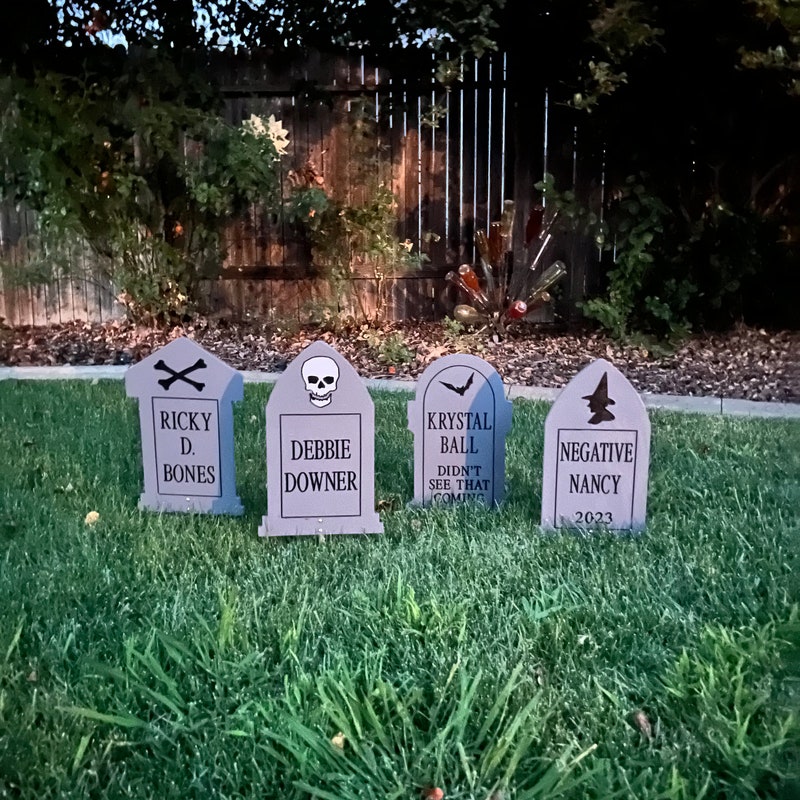 Halloween Gravestone - Etsy