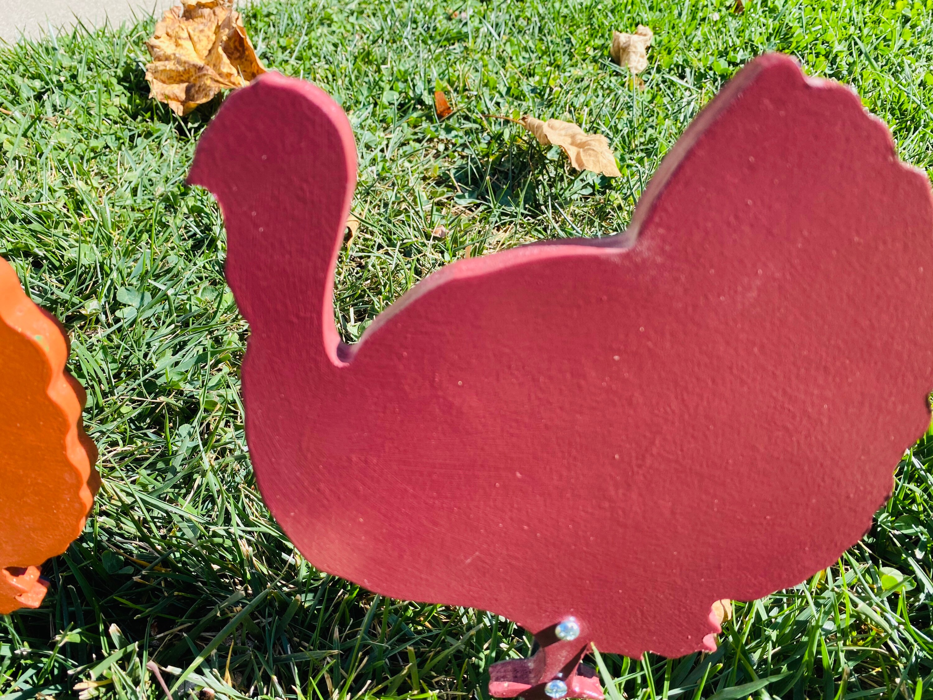 Turkey Set of Three for Thanksgiving Decorating | Etsy