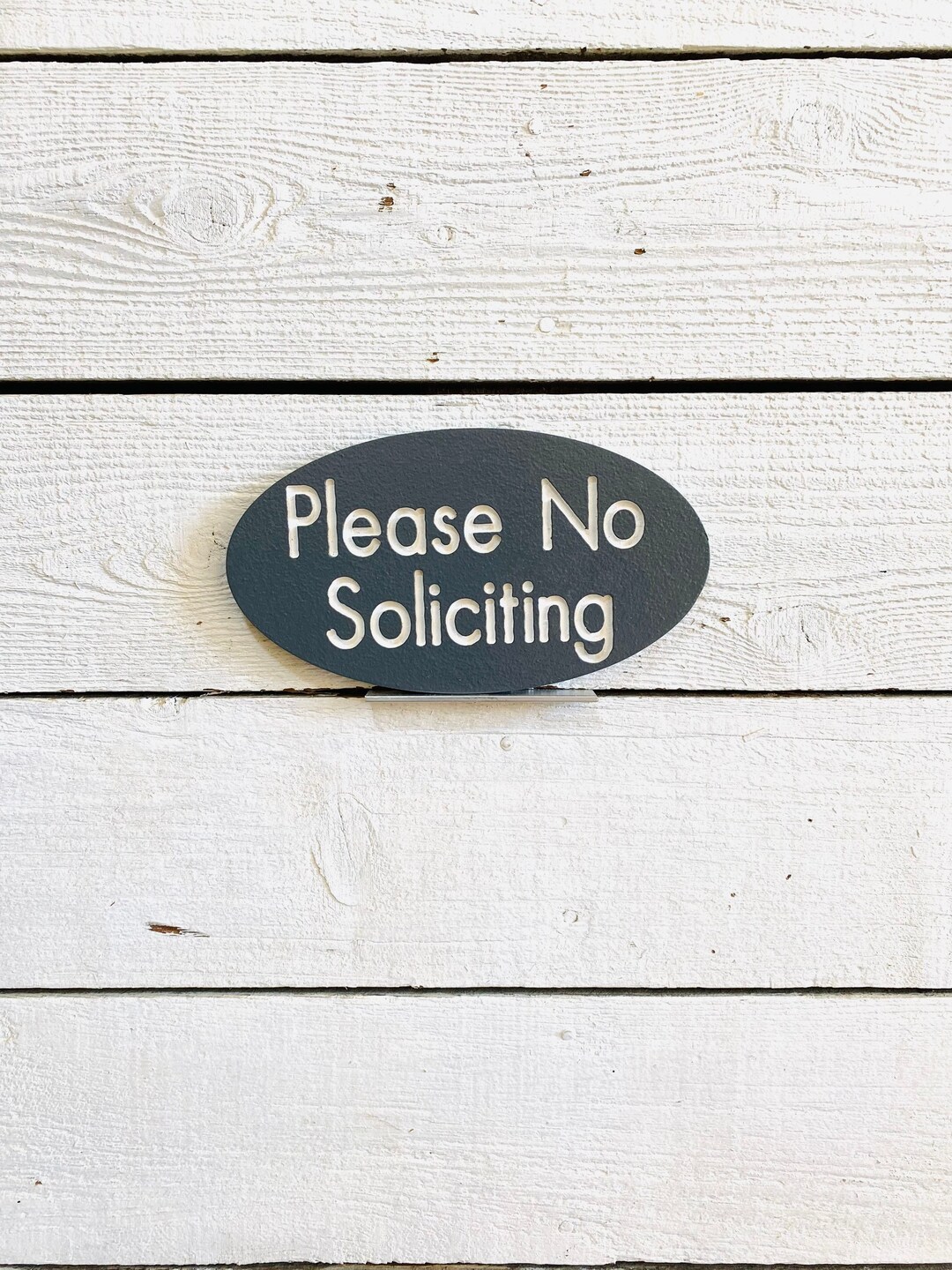 Please No Soliciting, Modern Font, House Sign Outdoor Decor Wood ...