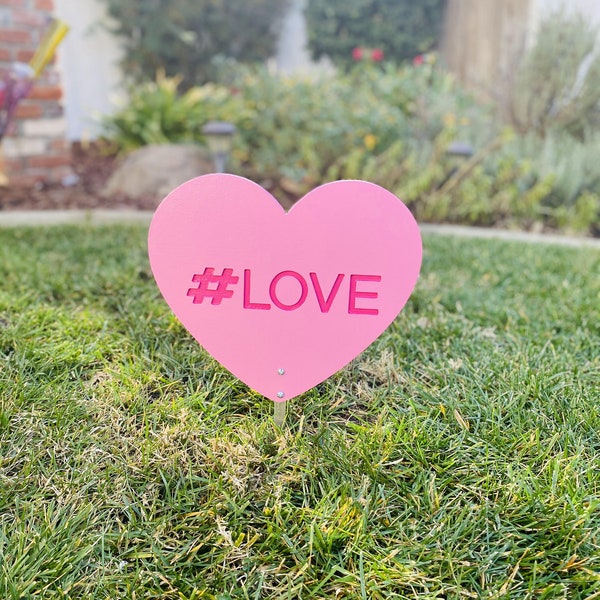 Conversation Heart Yard Signs - Etsy