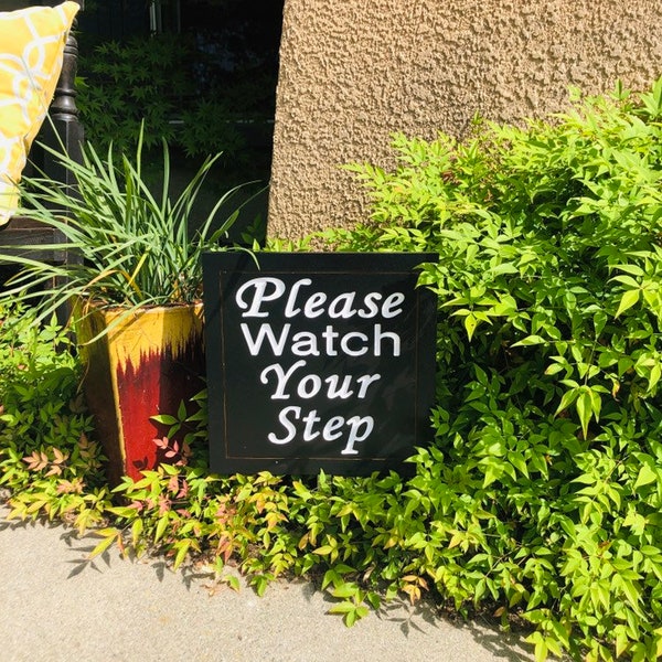 Watch Your Step - Etsy
