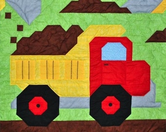 Truck Quilt Pattern - Etsy