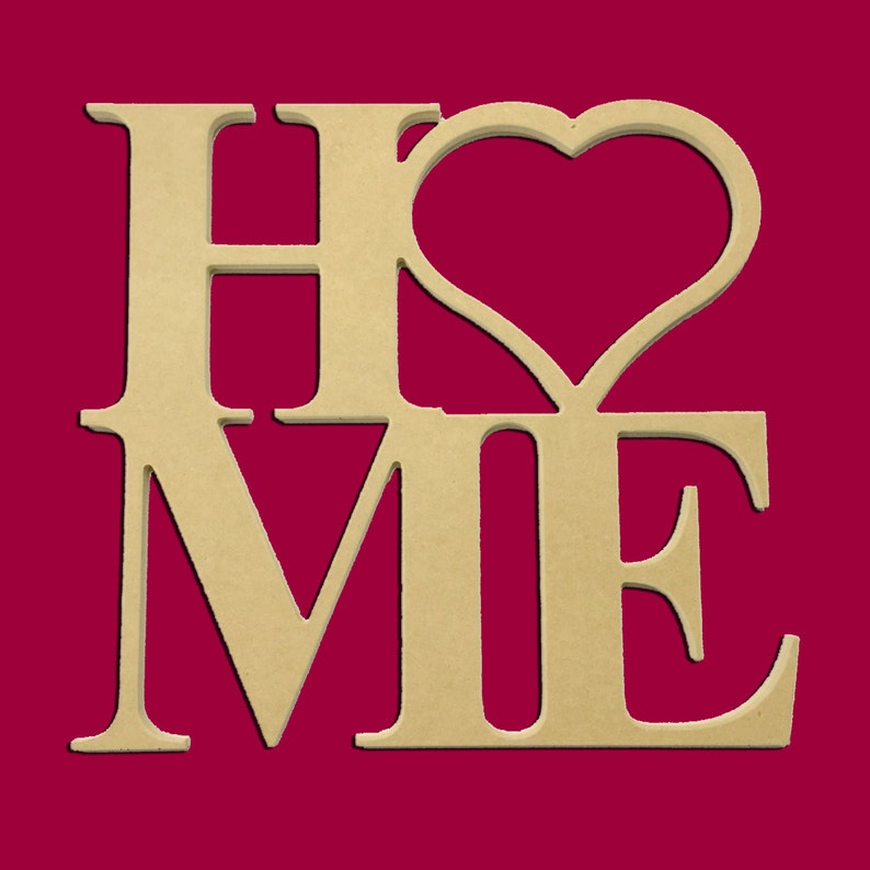 9 Script Letters Inserts for Home Heart Large Sign | Etsy