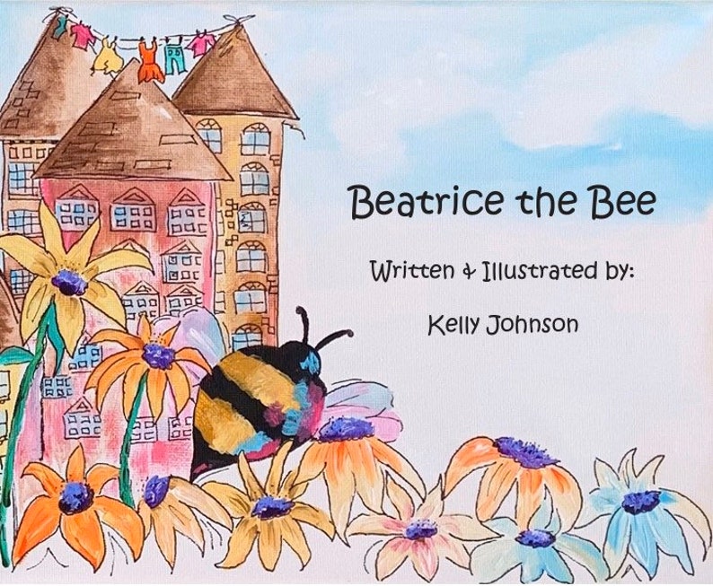 Beatrice the Bee Childrens Picture Book - Etsy