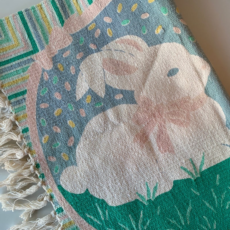 Bunny Rug - Etsy