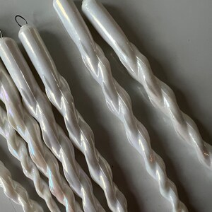 Set of 7 Long Hard Plastic Ice Cycle Ornaments/vintage Ice Cycle ...