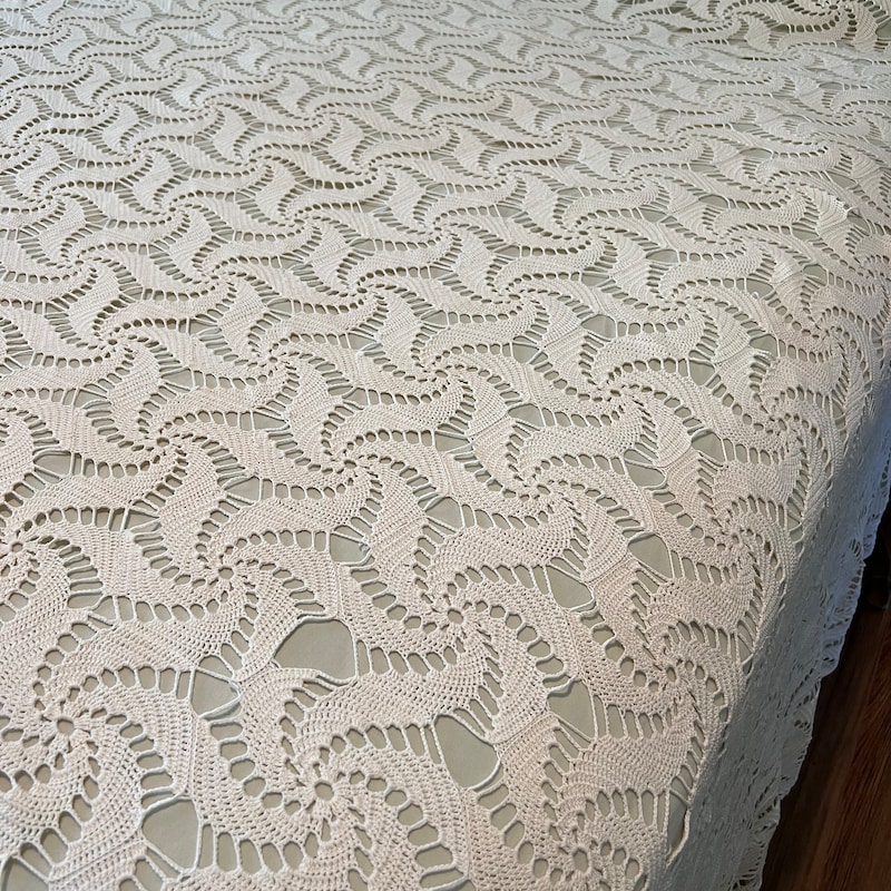 Crochet Bedspread - Etsy