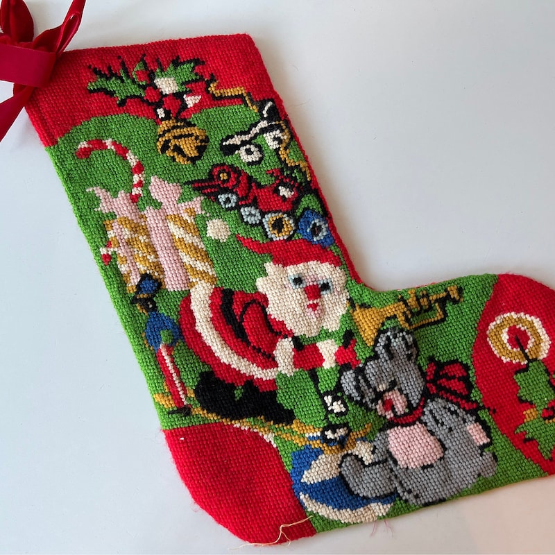 Needlepoint Stocking - Etsy