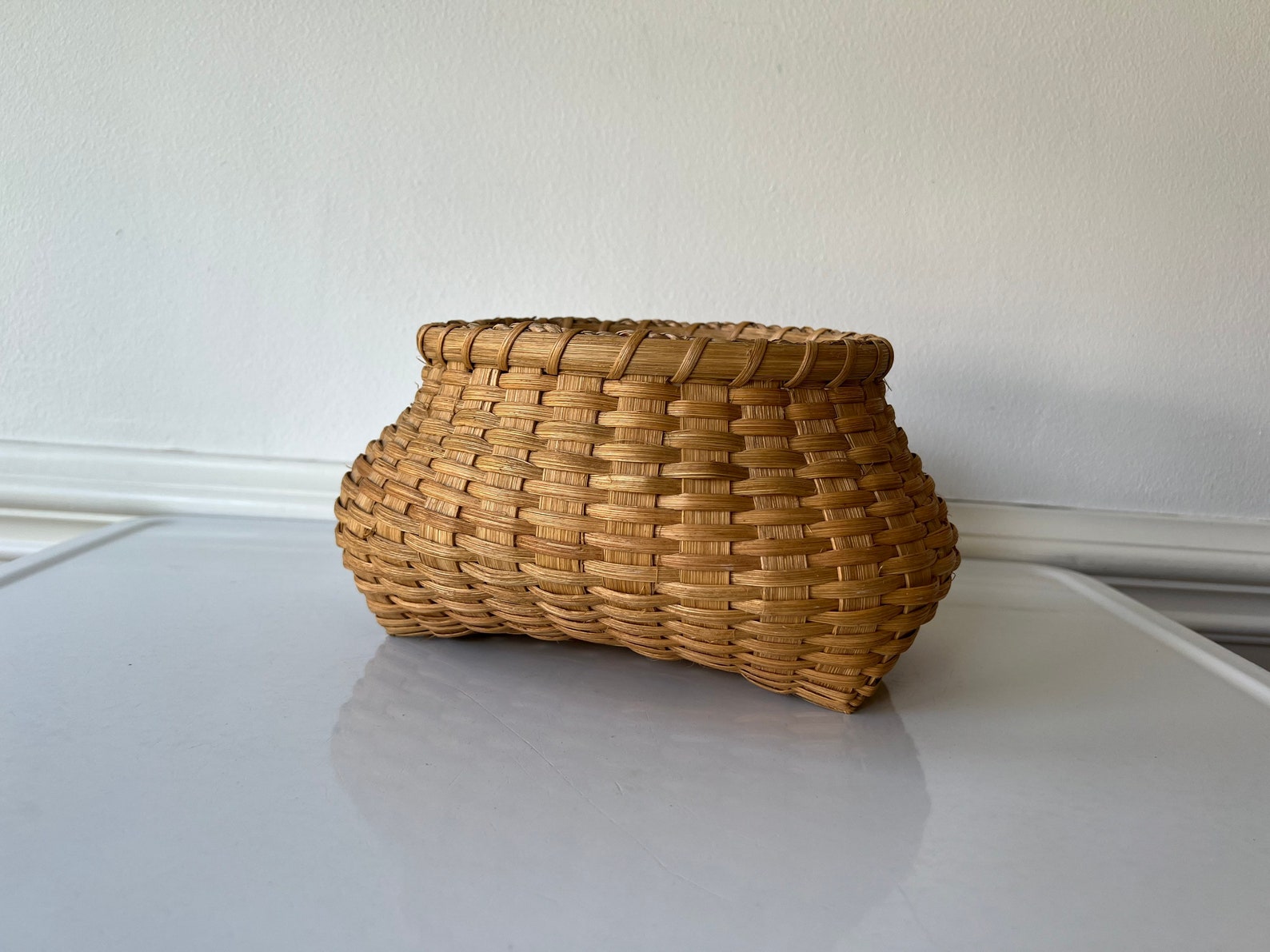 Beautifully Crafted and Shaped 10 Inch Unique Basket/unique - Etsy