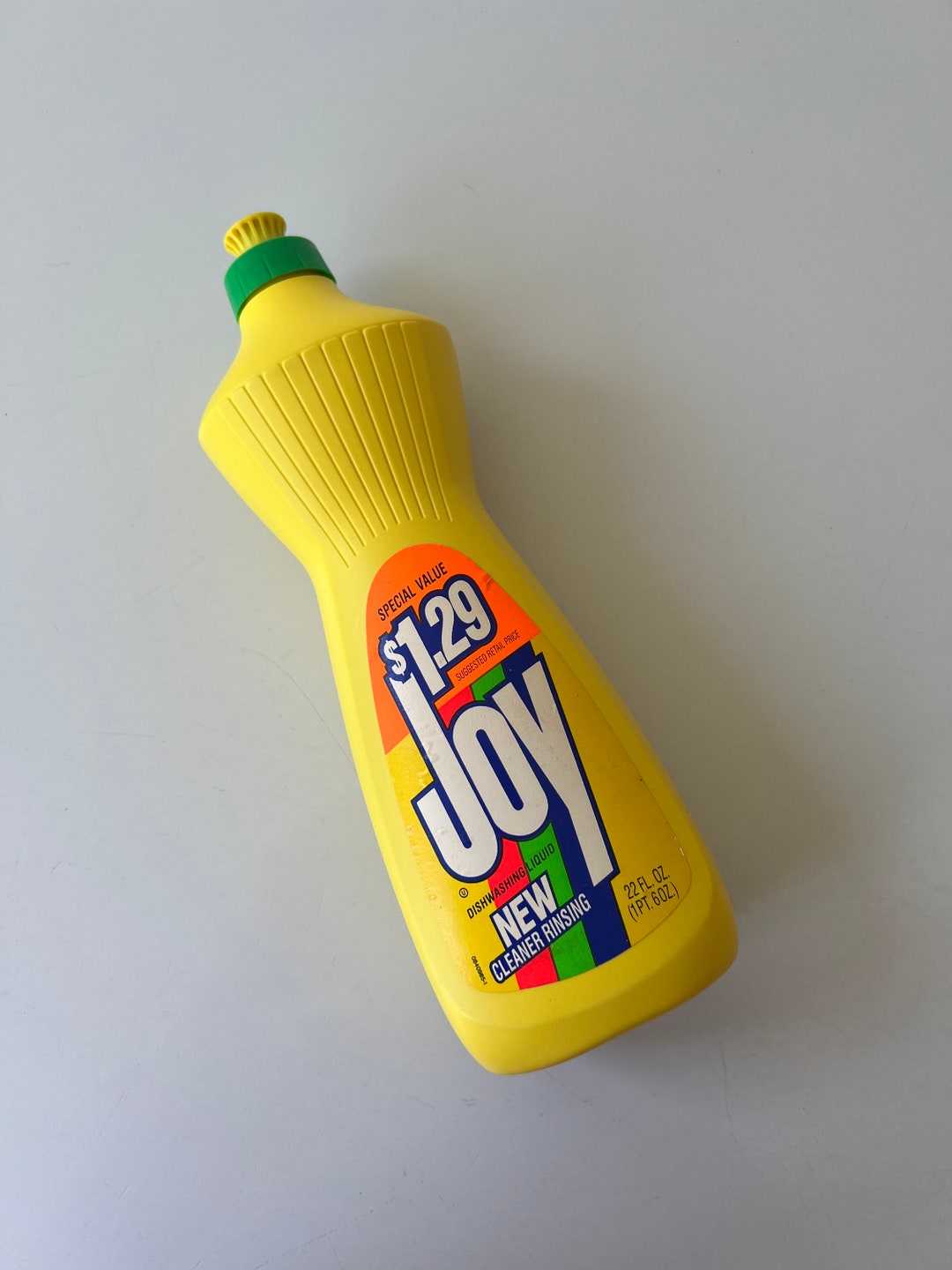 22oz 1988 Joy Dish Soap Bottle With Soap/vintage Retro Dish Soap Prop ...