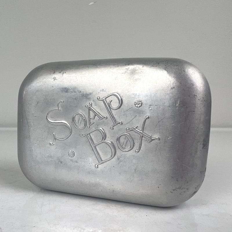 Vintage Soap Box - Etsy