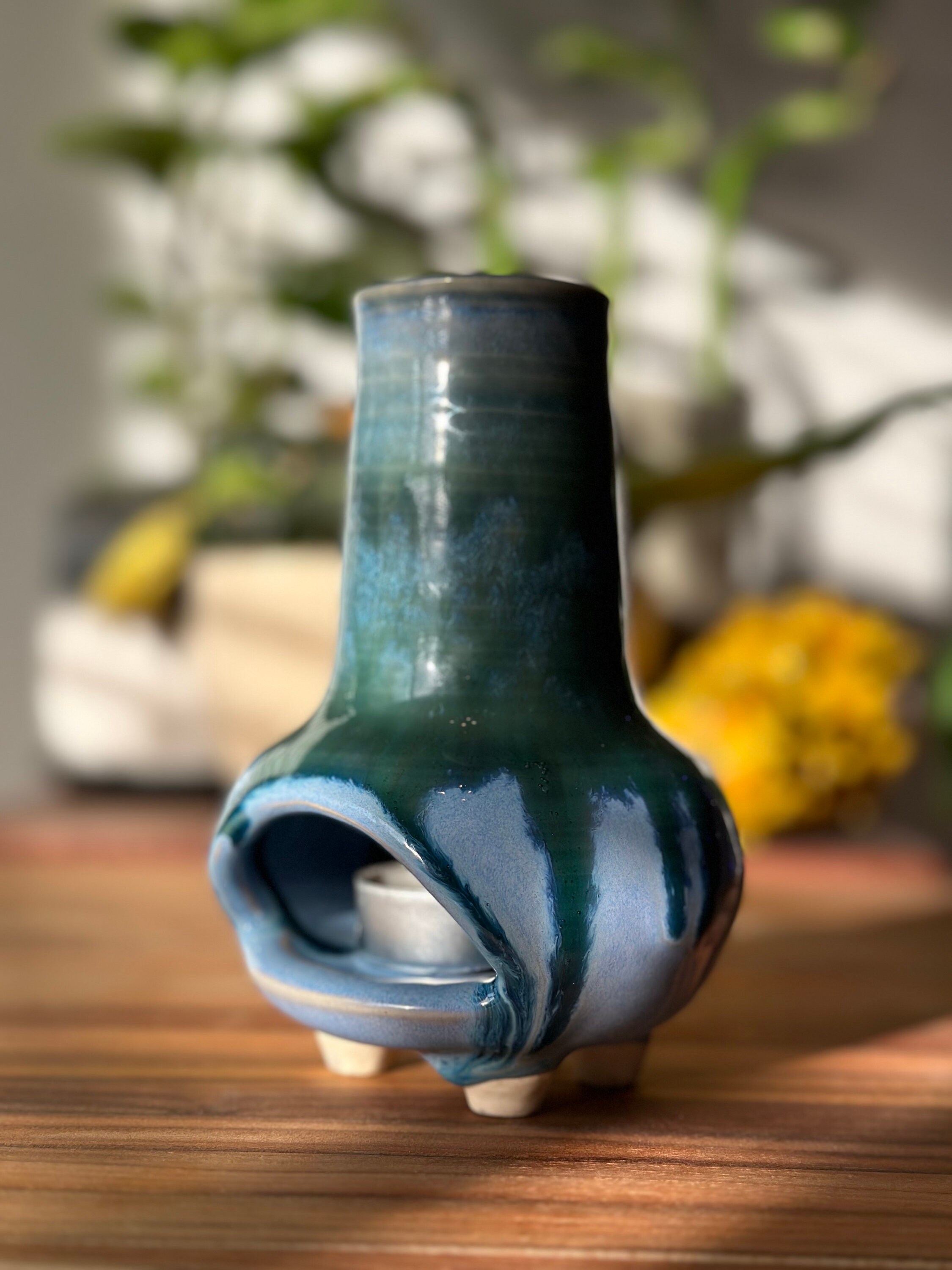 Ceramic Mini Chiminea Incense Burner - Etsy